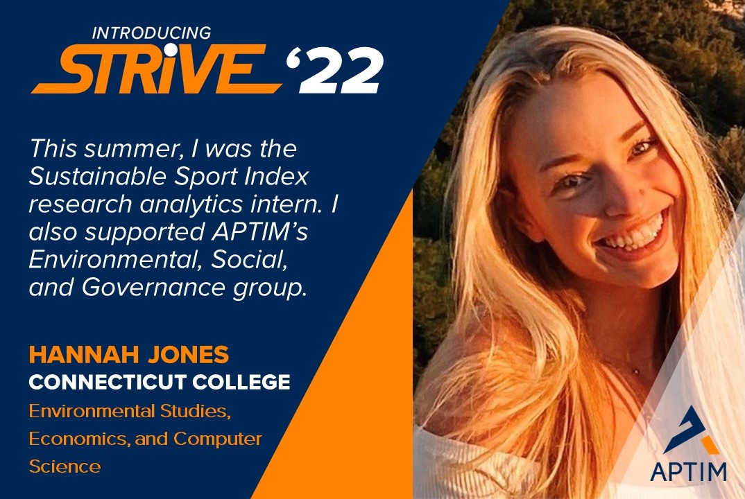 STRIVE 2022 Summer Internship Program | APTIM