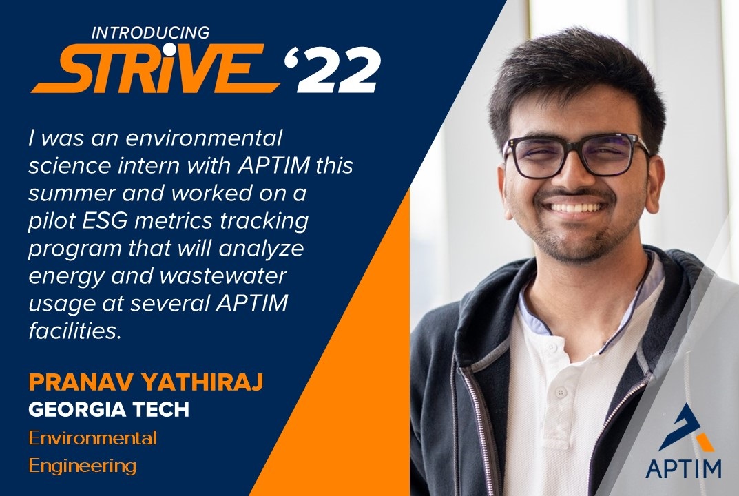 STRIVE 2022 Summer Internship Program | APTIM