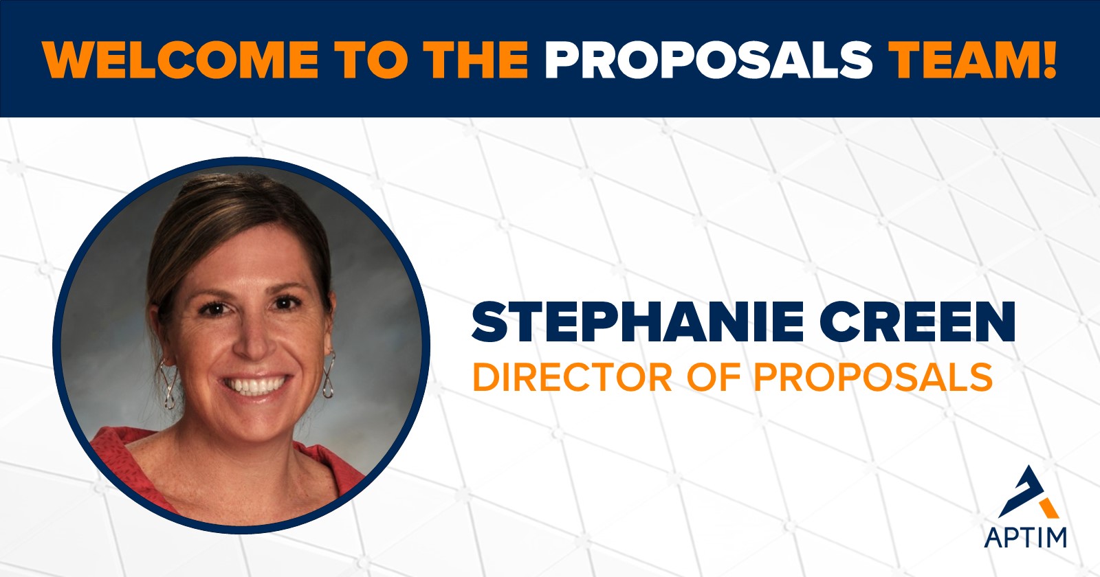 APTIM Welcomes Stephanie Creen, Proposals Director | APTIM